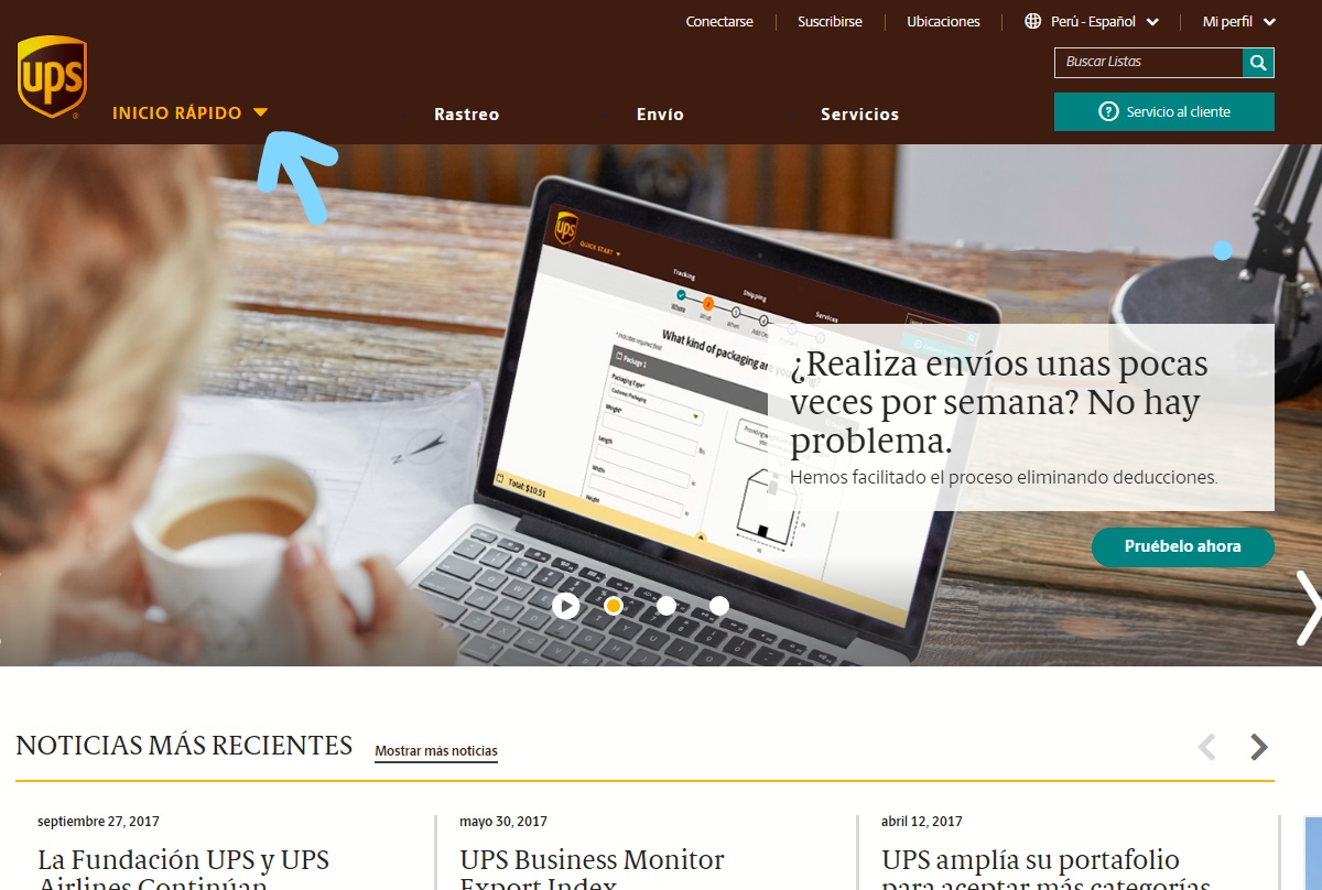 UPS Perú > Envíos | Rastreo de Guías | Oficinas y Teléfono