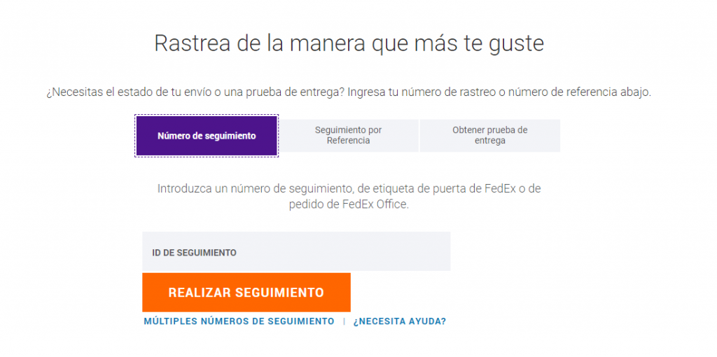 FedEx Perú Envíos y Tarifas⚡Rastreo de Guías